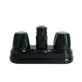 4" Empire RV quick disconnect shower valve black